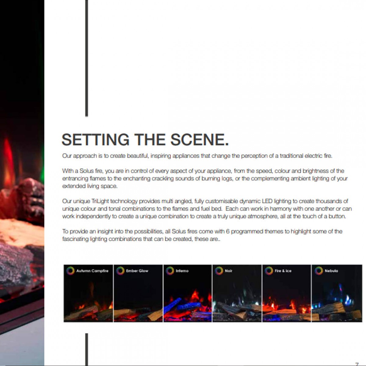 Solus VS75 Electric Fire - Comfort Line Ireland